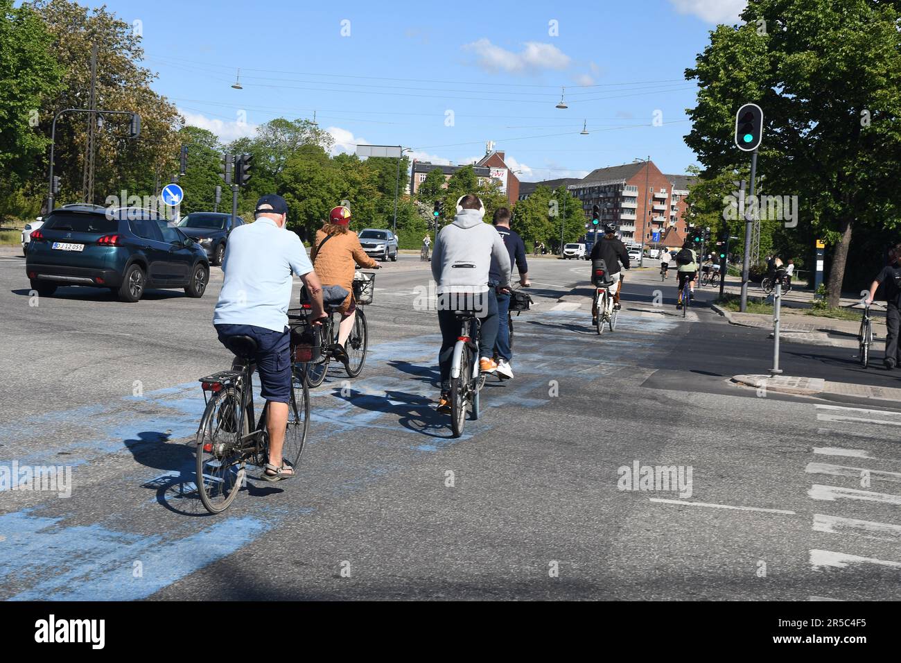 02 June 2023 /Danes ride bike s fitness and fstest transport system and ...
