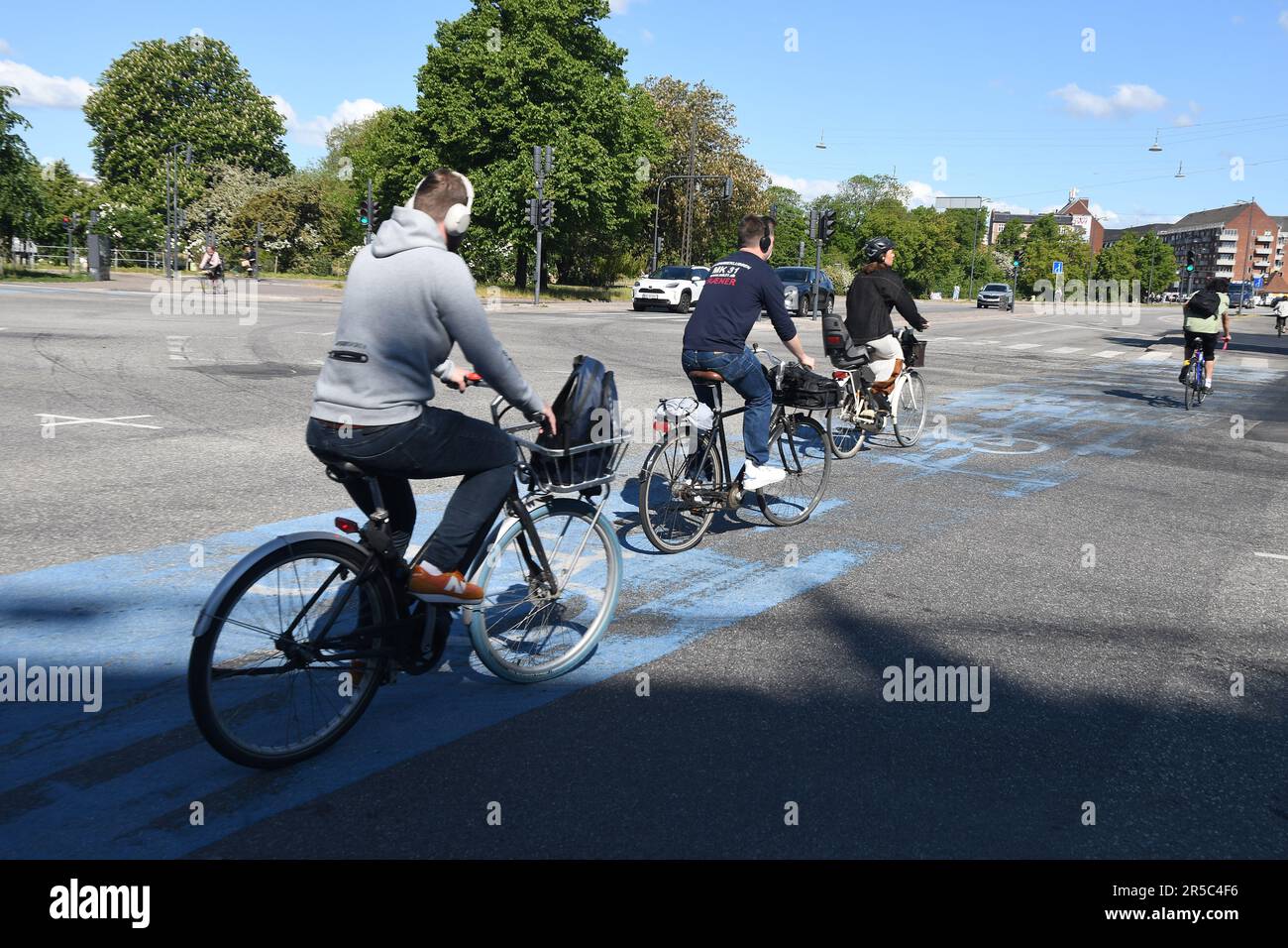 02 June 2023 /Danes ride bike s fitness and fstest transport system and ...
