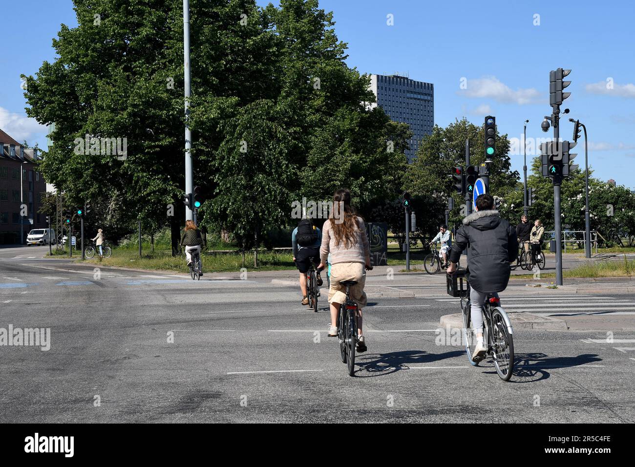 02 June 2023 /Danes ride bike s fitness and fstest transport system and ...