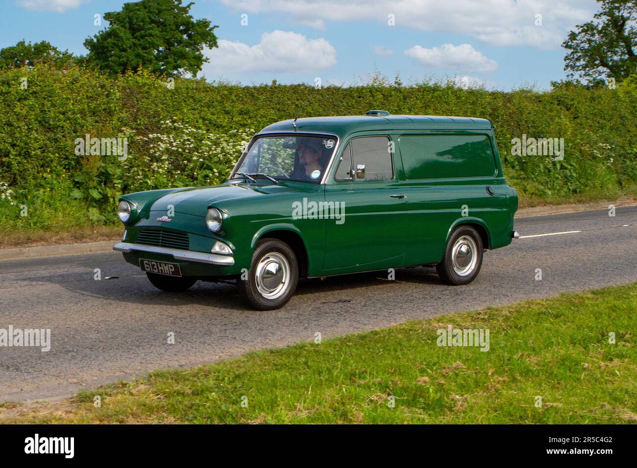 1962 60s sixties Green Ford Anglia Classic vintage van, Yesteryear ...