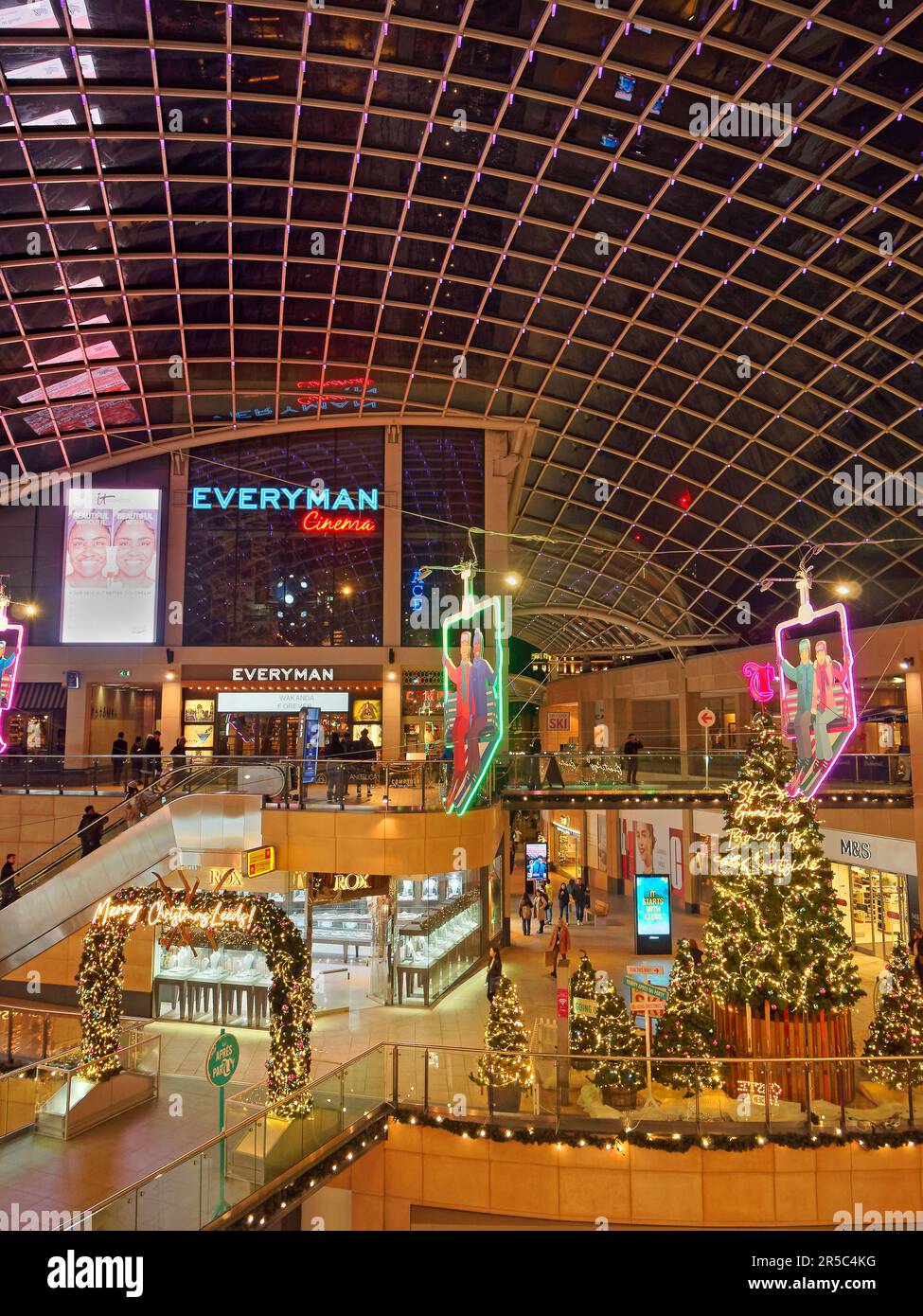 Trinity leeds at christmas hi-res stock photography and images - Alamy