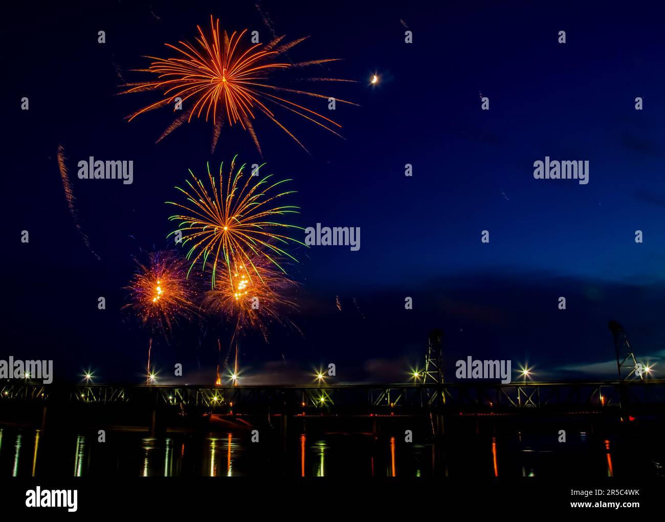 Meridian highway bridge hi-res stock photography and images - Alamy