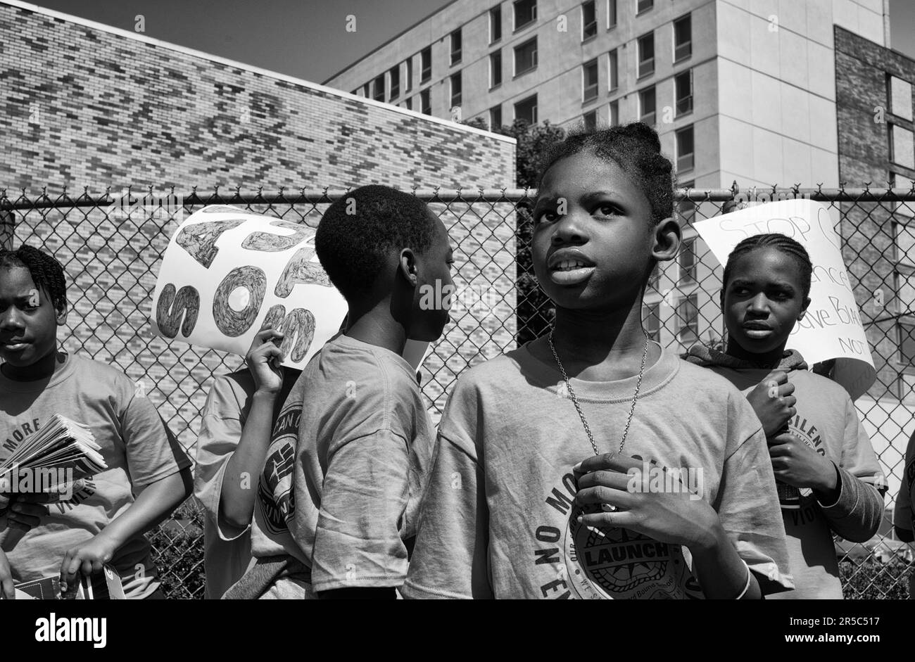 Children protest bullying hi-res stock photography and images - Alamy