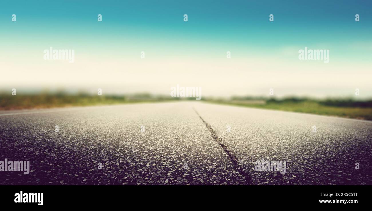 Beautiful highway road blur effect Stock Photo - Alamy