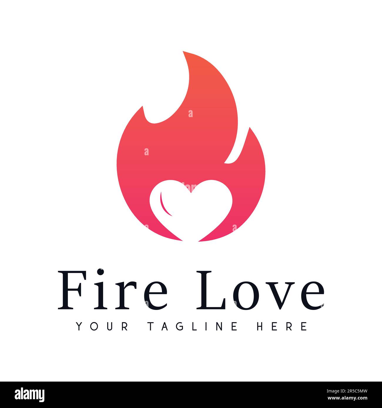 Fire of love Cut Out Stock Images & Pictures - Alamy