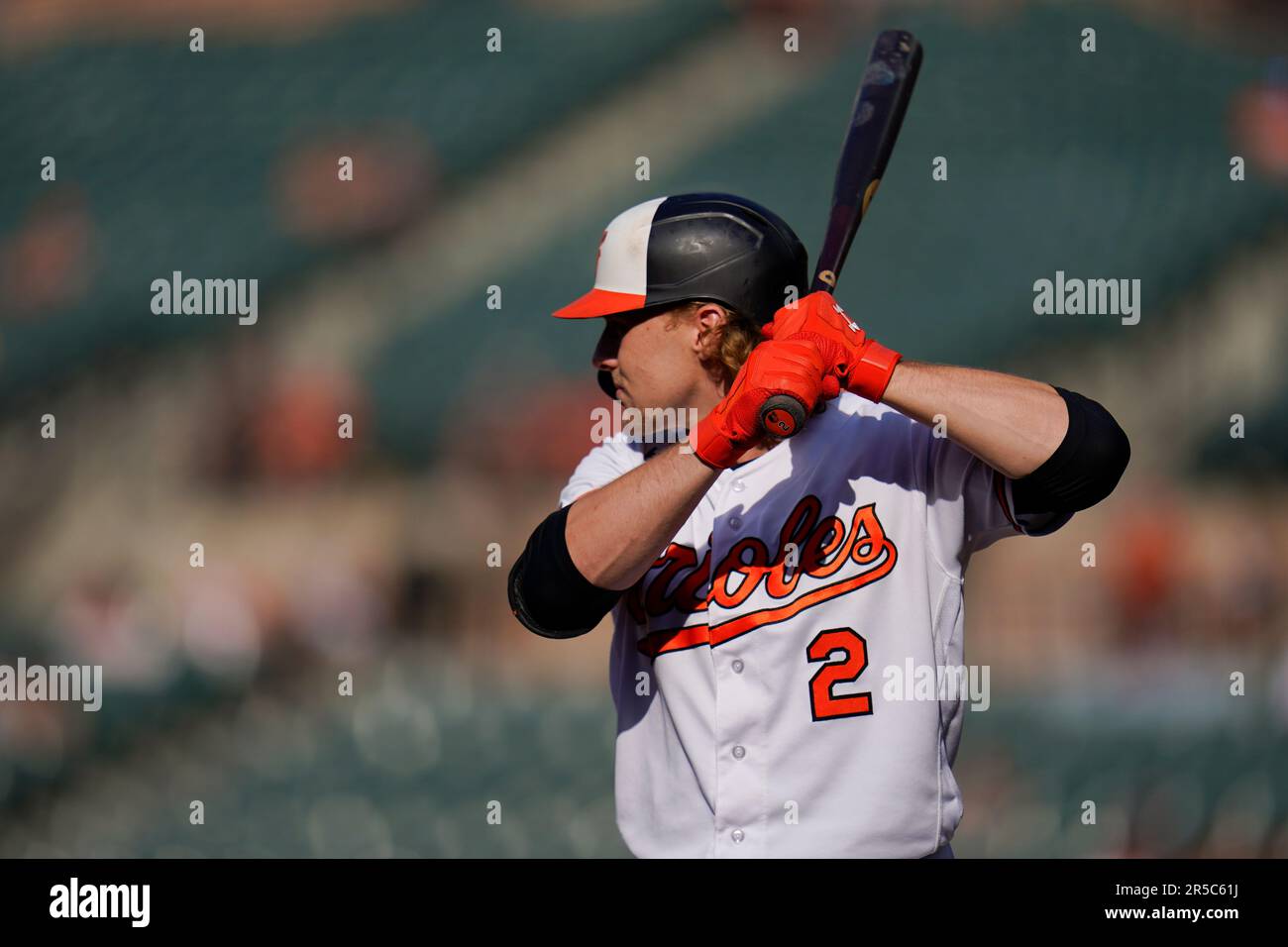 Baltimore Orioles' Gunnar Henderson during an at bat in the sixth ...