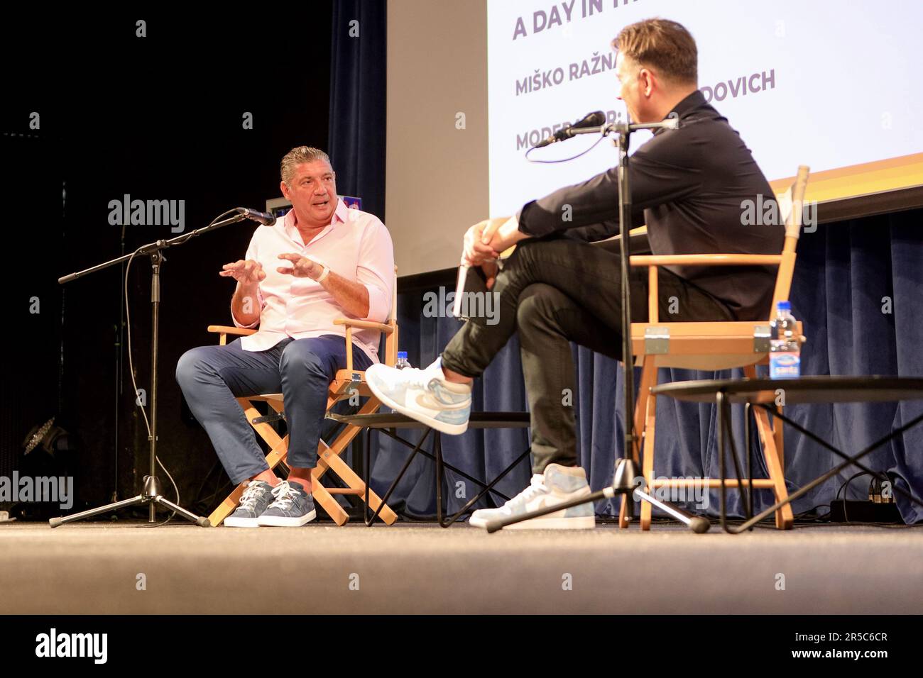 Zadar, Croatia. 02nd June, 2023. Misko Raznatovic, Serbian lawyer and ...