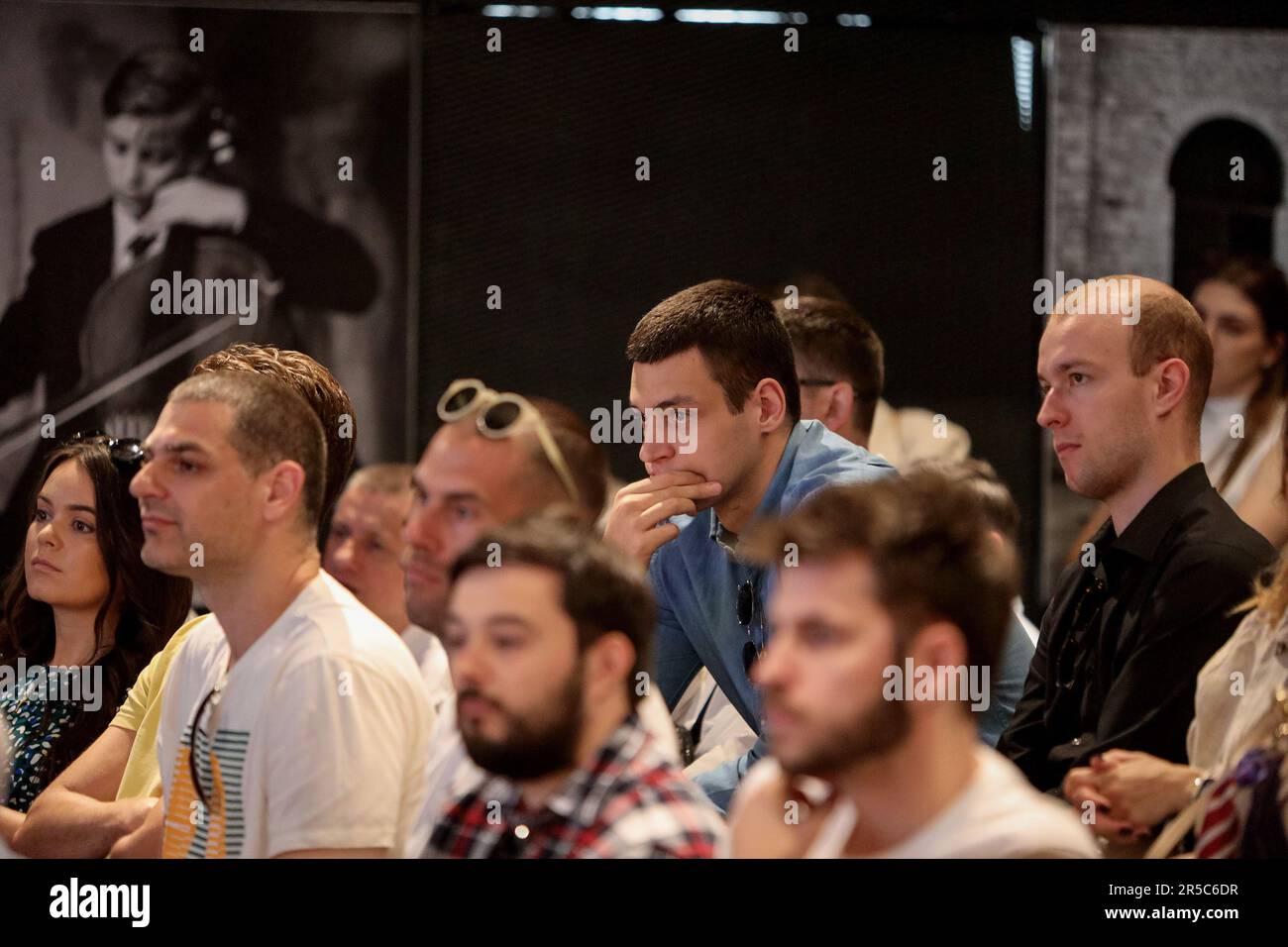 Zadar, Croatia. 02nd June, 2023. Audience during panel The Man Who ...