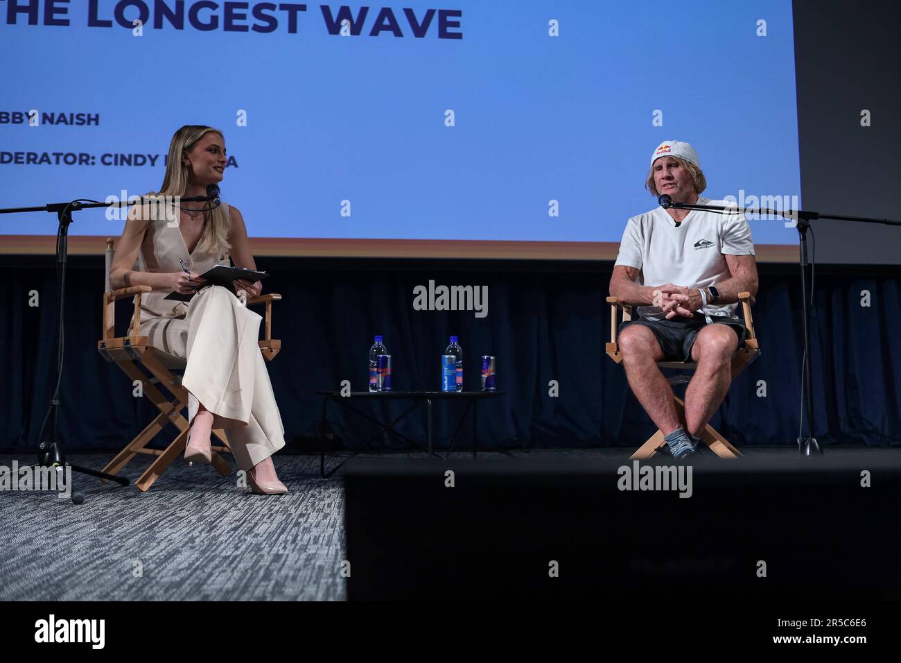 Zadar, Croatia. 02nd June, 2023. Legendary windsurfing champion Robby ...