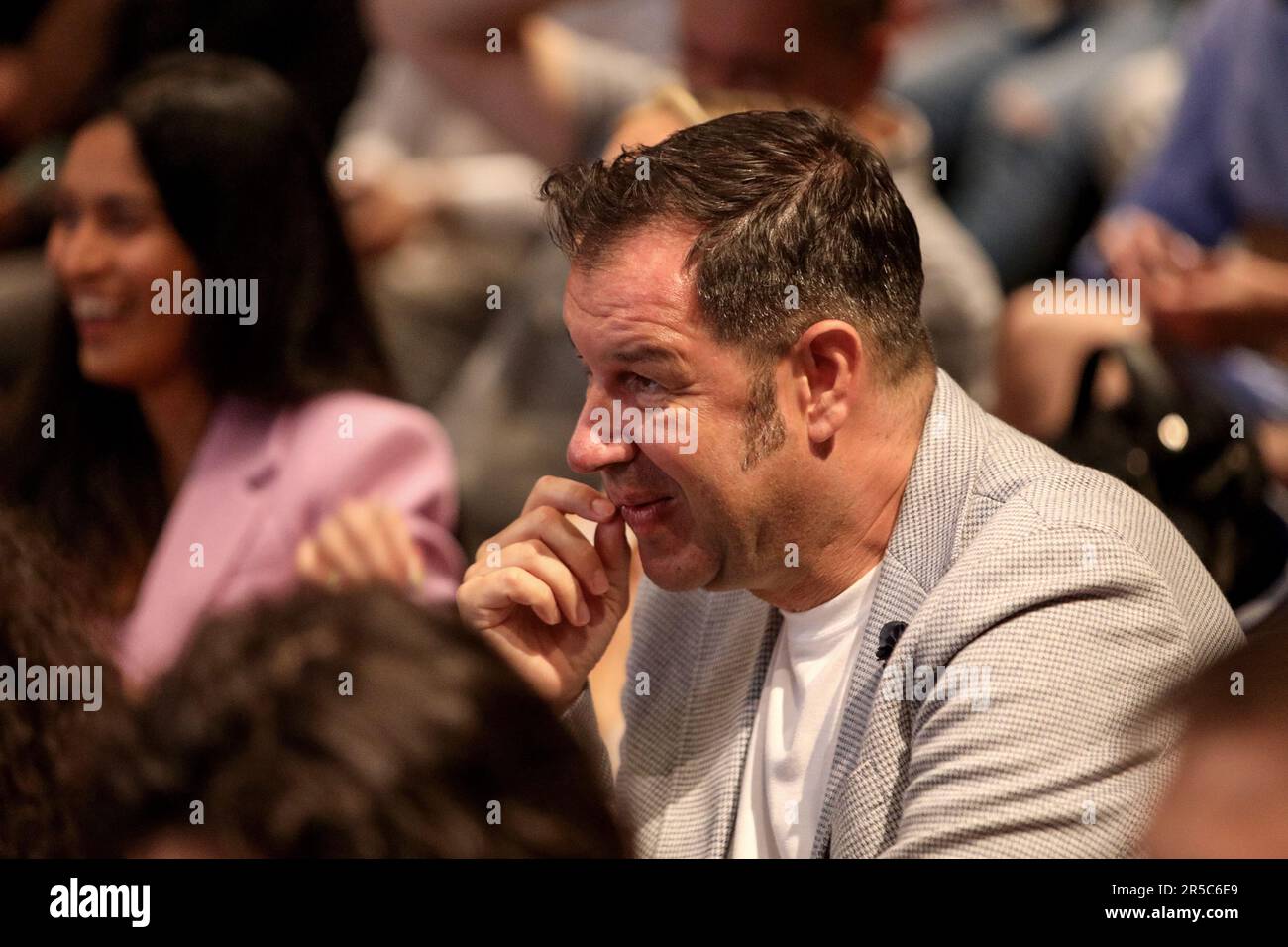 Zadar, Croatia. 02nd June, 2023. Audience during panel The Man Who ...