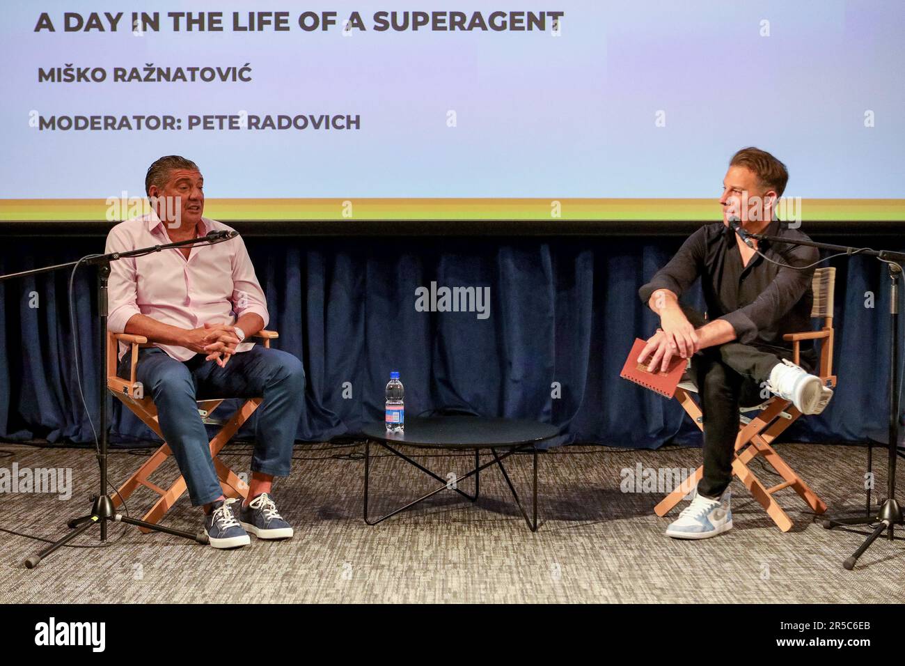 Zadar, Croatia. 02nd June, 2023. Misko Raznatovic, Serbian lawyer and ...