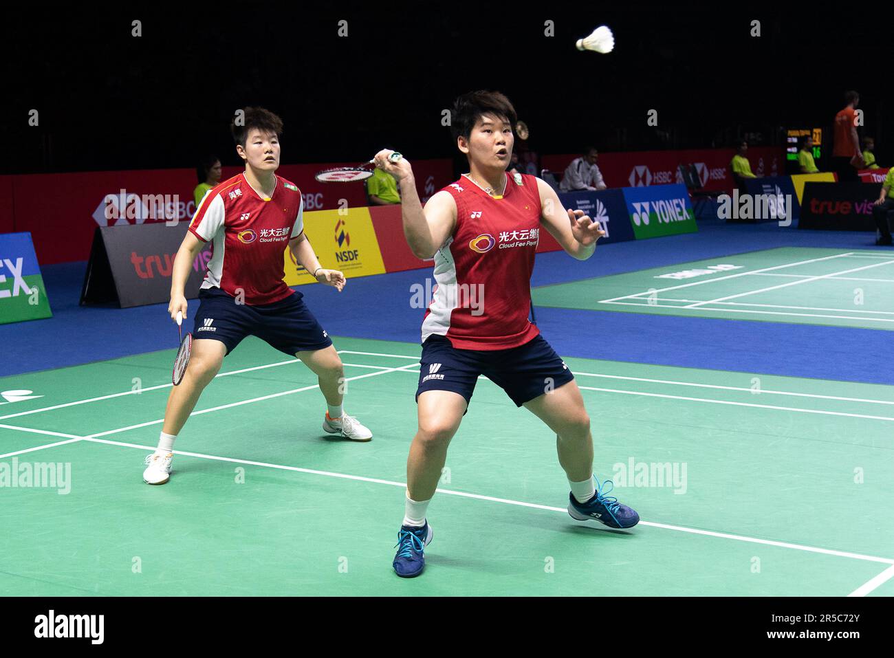 Bangkok, Thailand. 02nd June, 2023. Liu Sheng Shu (L) and Tan Ning (R ...