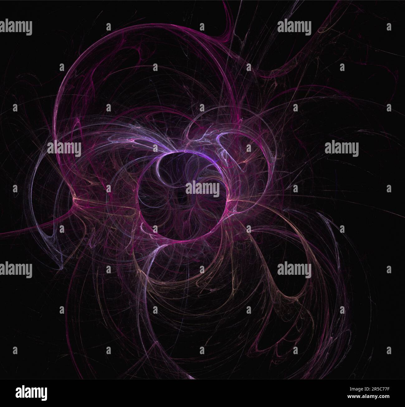 linear purple abstract pattern on black, color digital graphics ...