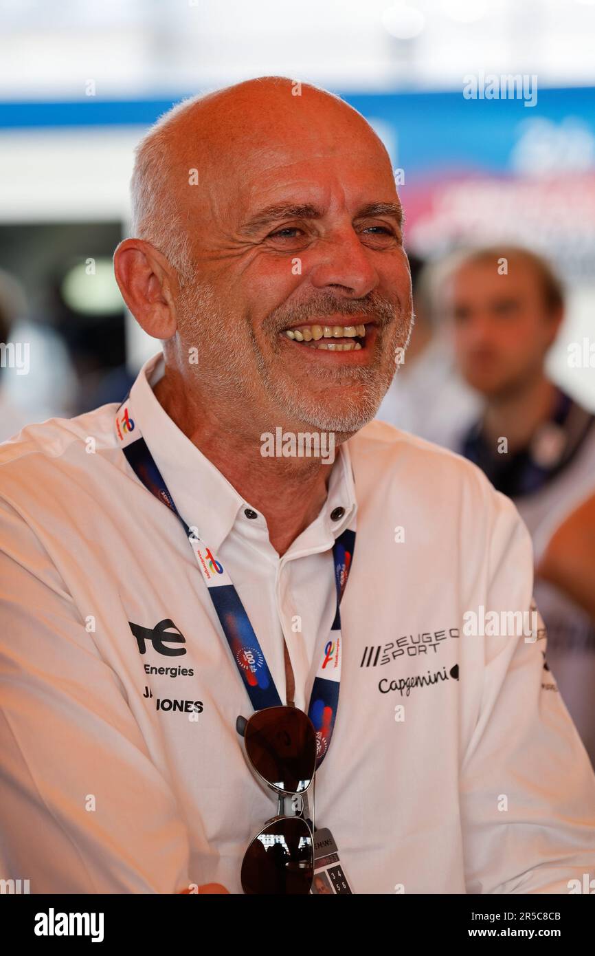 Le Mans, France. 02nd June, 2023. FINOT Jean-Marc (fra), Director of ...