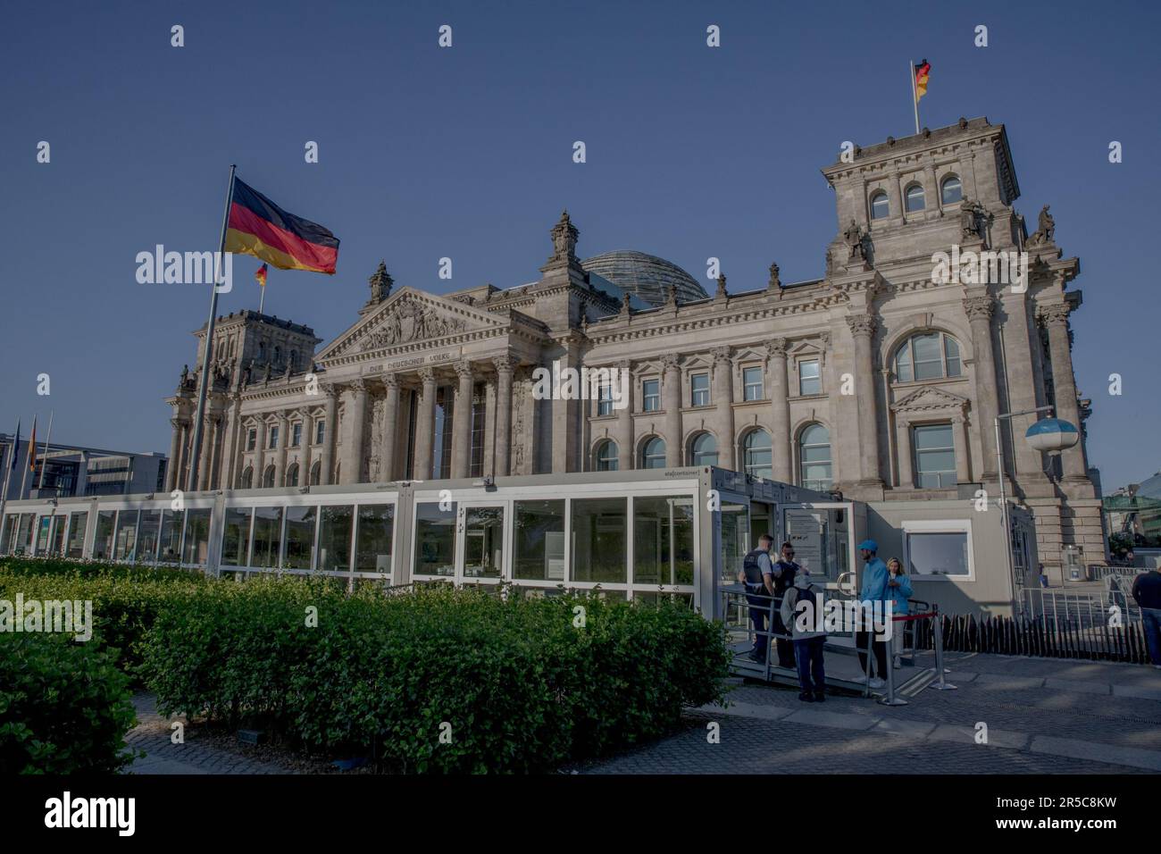 The historic Reichstag building in Berlin is a powerful symbol of ...