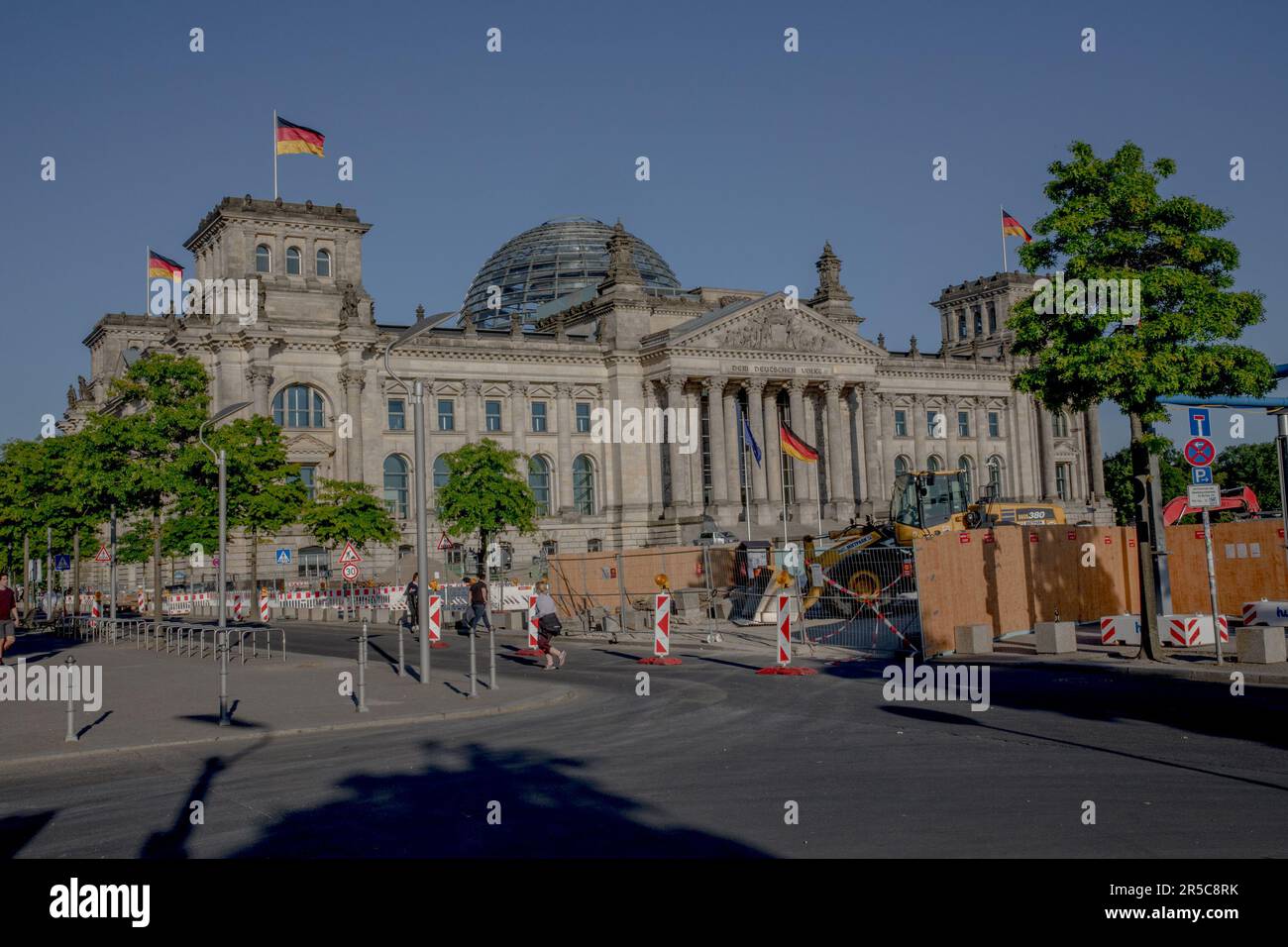 The historic Reichstag building in Berlin is a powerful symbol of ...