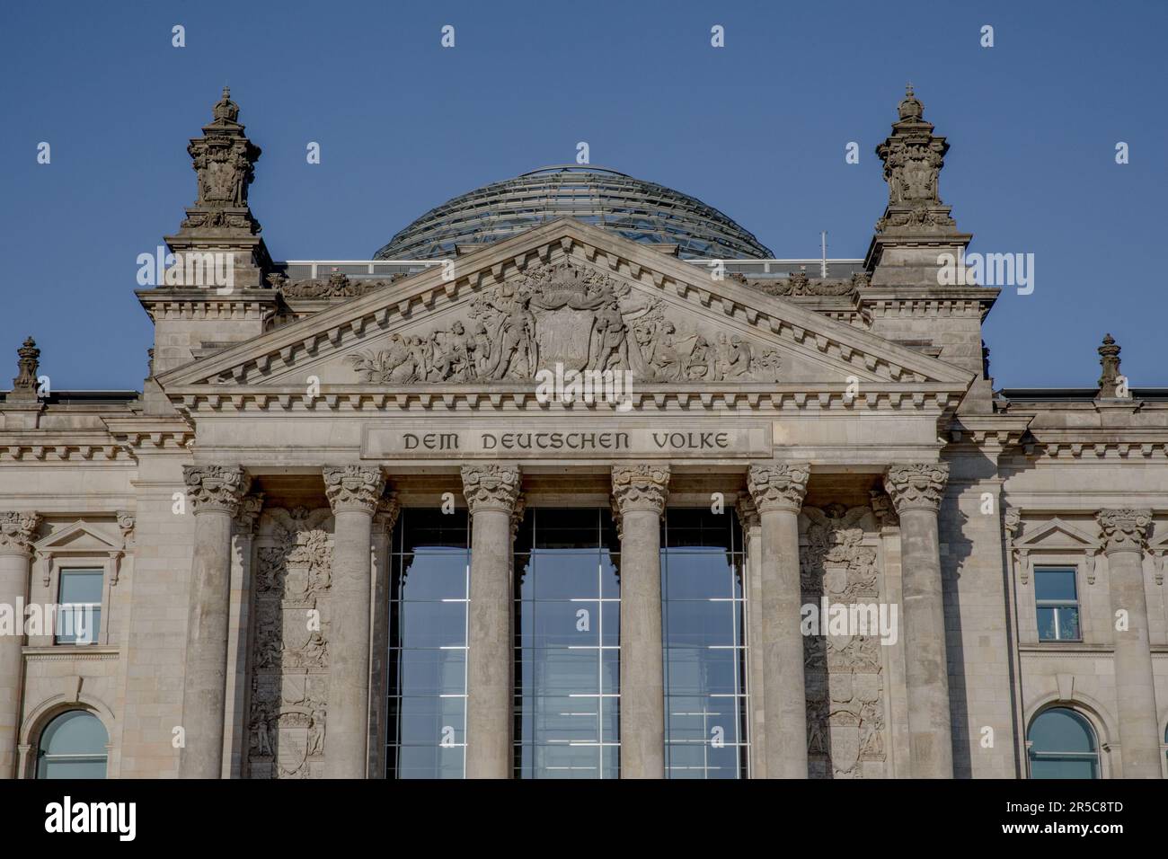 The historic Reichstag building in Berlin is a powerful symbol of ...