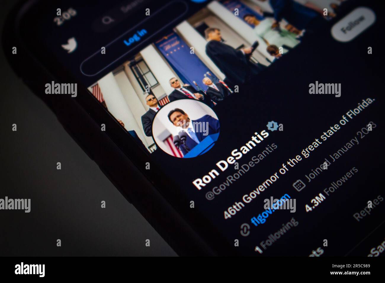 Ron desantis 2023 hi-res stock photography and images - Alamy