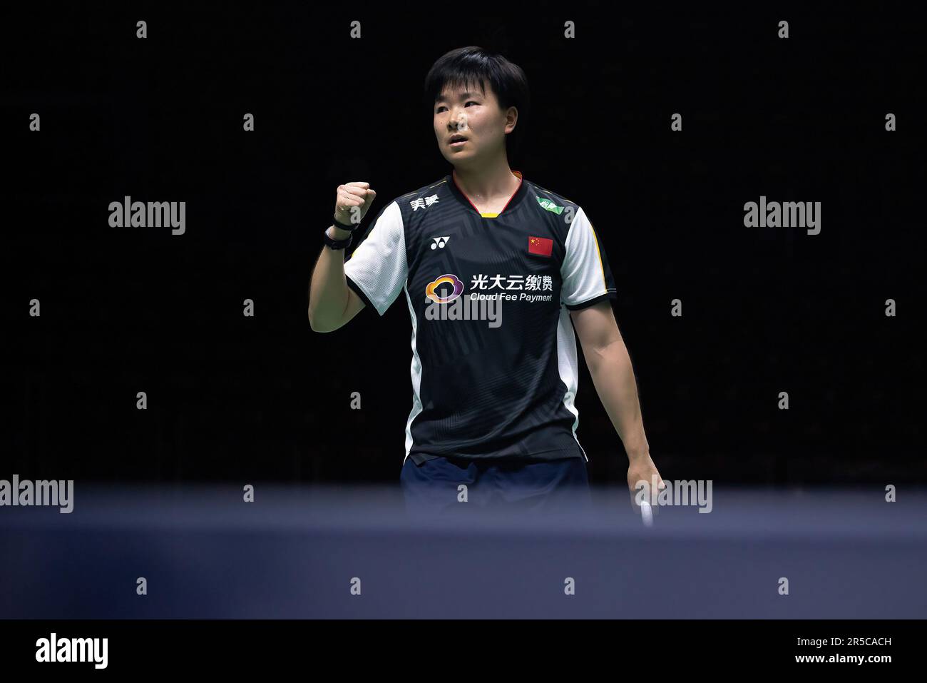 Bangkok, Thailand. 02nd June, 2023. He Bing Jiao of China plays against ...