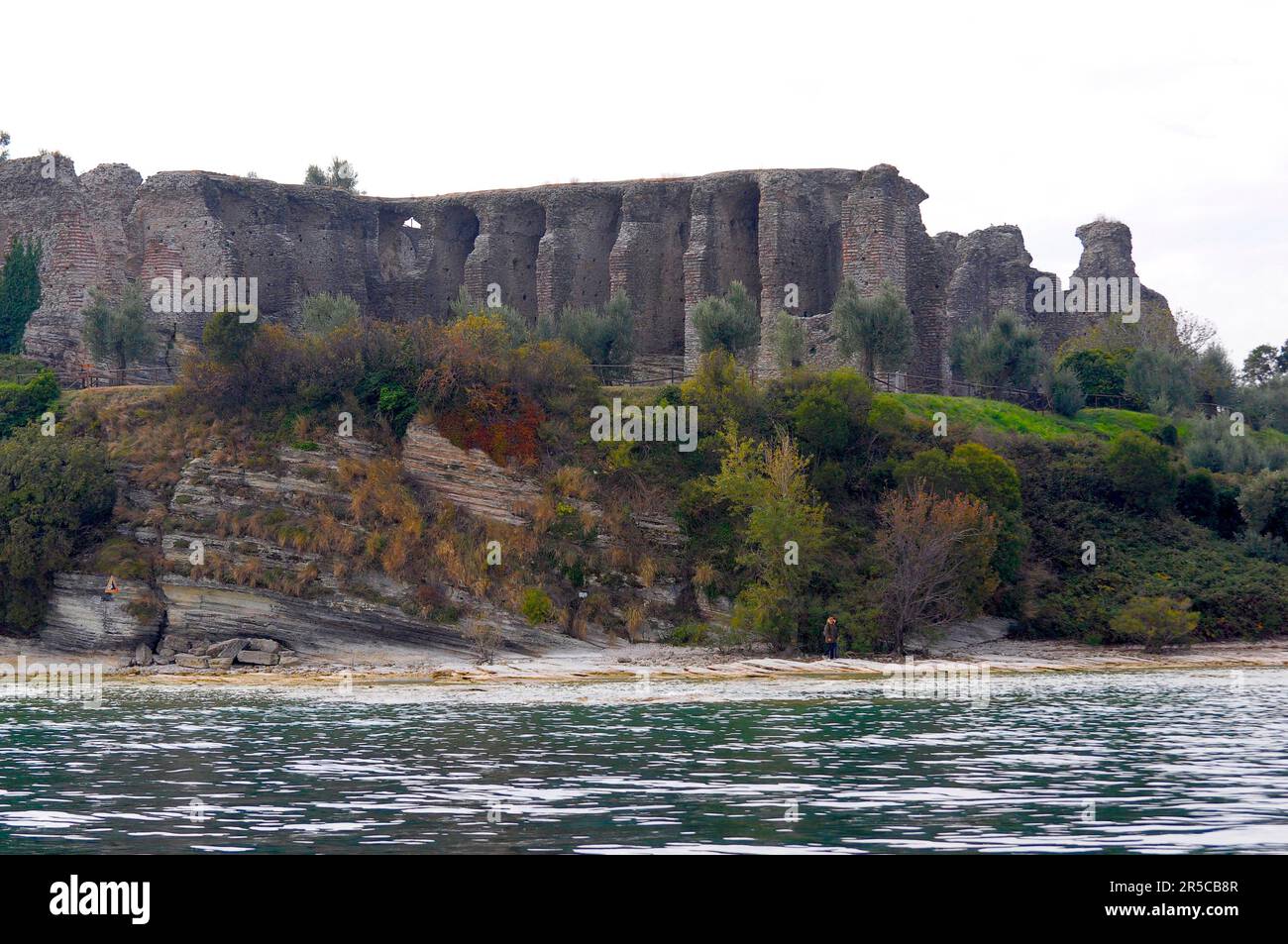 Lake Garda, Lago di Garda, Sirmione, Caves of Catullo, Grotte di ... Lake Garda, Lago di Garda, Sirmione, Caves of Catullo, Grotte di ...