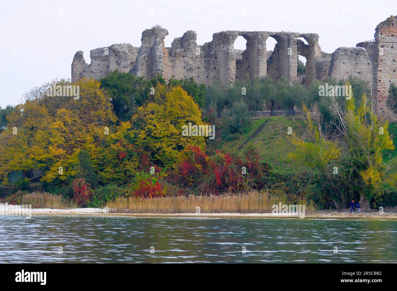 Lake Garda, Lago di Garda, Sirmione, Caves of Catullo, Grotte di ... Lake Garda, Lago di Garda, Sirmione, Caves of Catullo, Grotte di ...