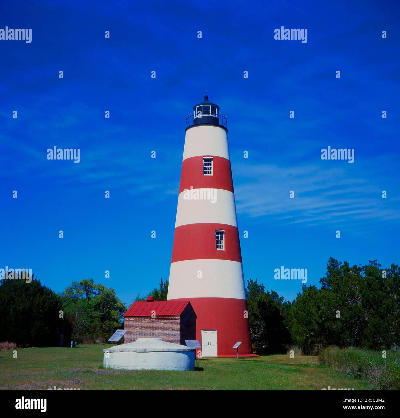 USA, Georgia, Sapelo Island, Sapelo lighthouse (1872), Lighthouse ...