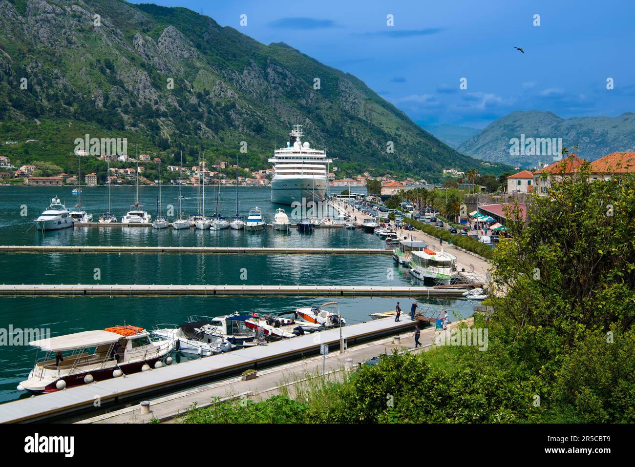 Kotor montenegro cruise ship port hi-res stock photography and images ...
