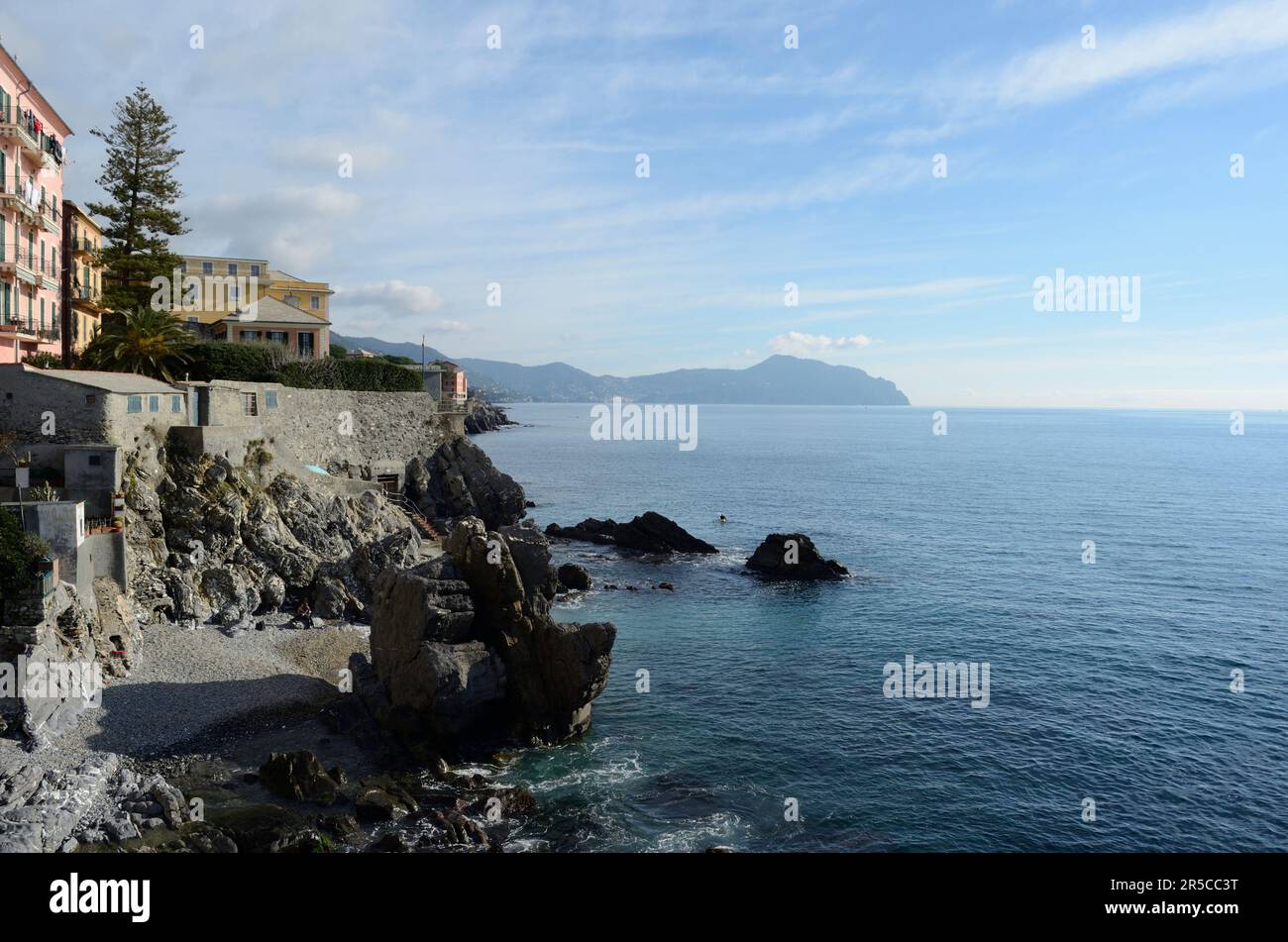 Nervi port genova hi-res stock photography and images - Alamy