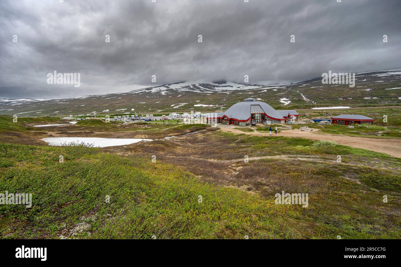 Visitor Centre, Arctic Circle Center, at the Arctic Circle, Saltfjell ...