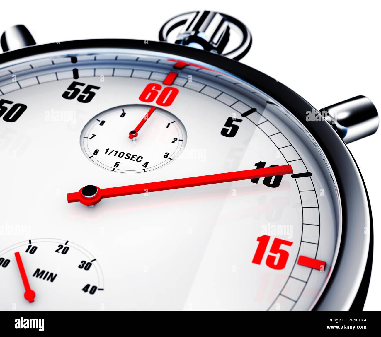 high resolution 3D rendering of a stop watch Stock Photo - Alamy