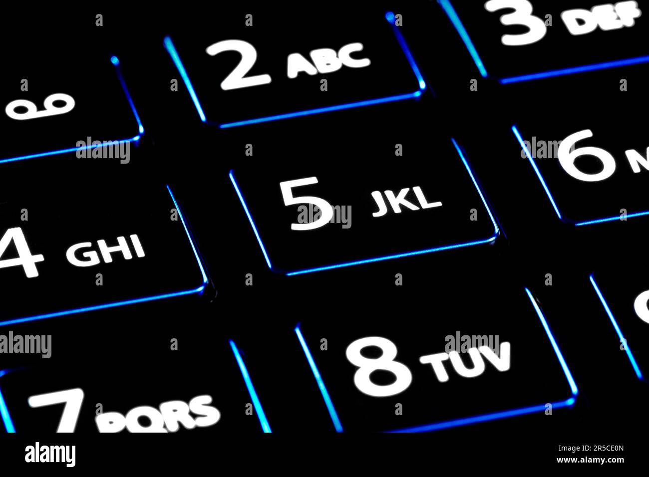Modern telephone keypad Stock Photo - Alamy