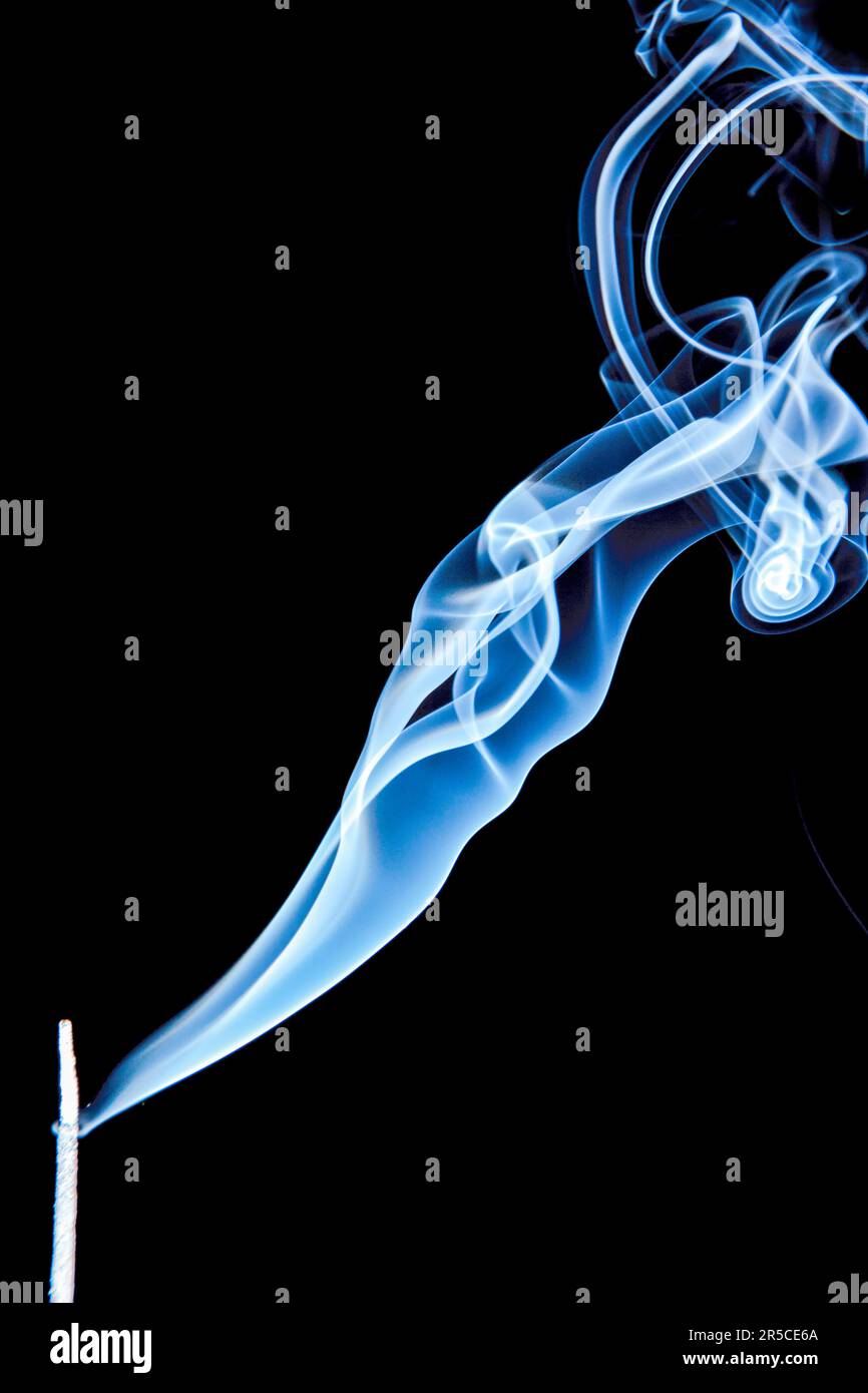 Incense smoke trail hi-res stock photography and images - Alamy