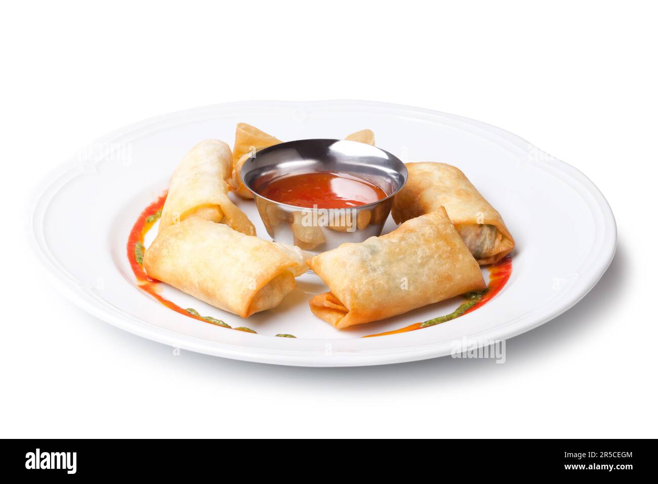 Spring rolls detail hi-res stock photography and images - Alamy