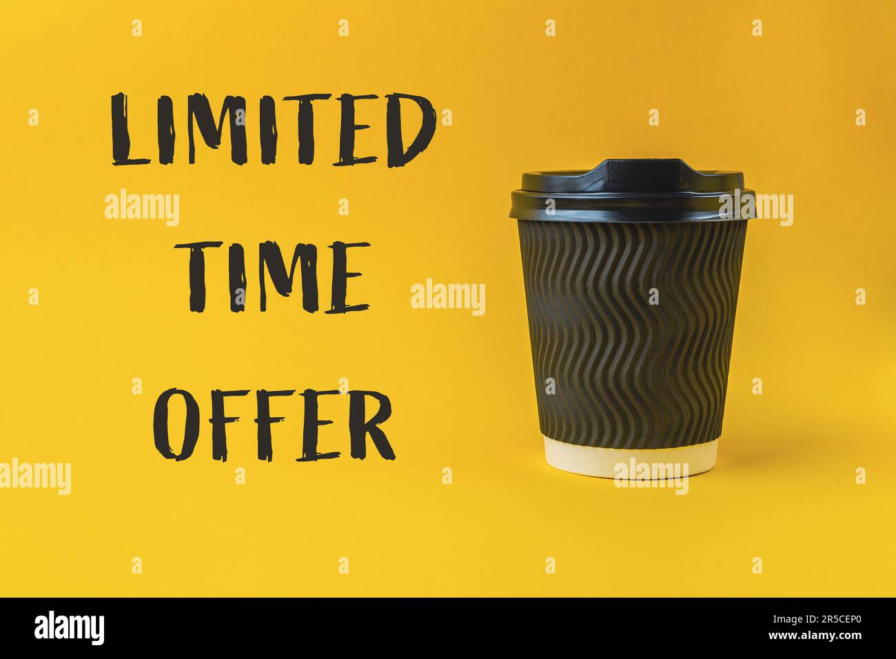 sale and discount concept template. Limited time offer Stock Photo - Alamy