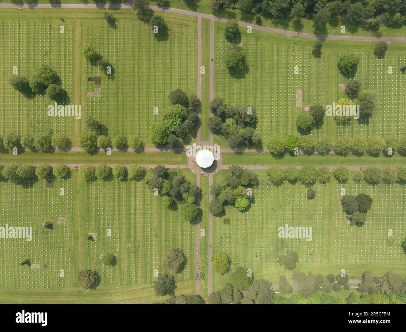 The Normandy American Cemetery and Memorial in France Stock Photo - Alamy
