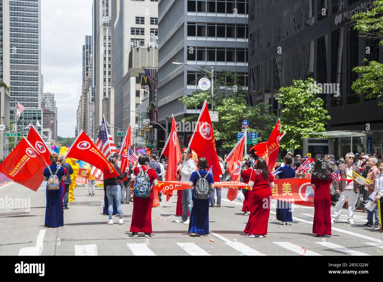 2023 Asian American Pacific Islander Heritage Parade in NYC marches up ...