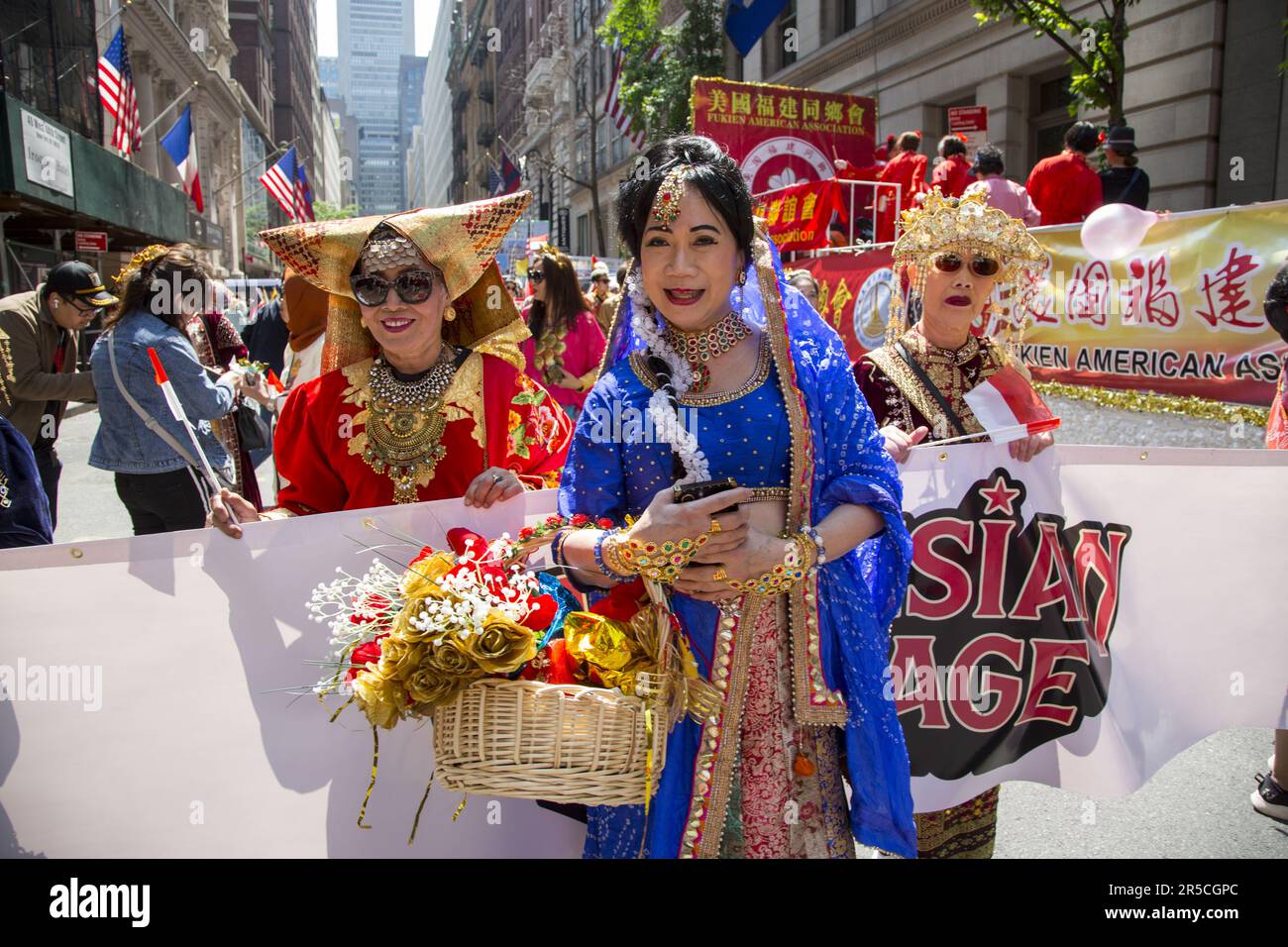 2023 Asian American Pacific Islander Heritage Parade in NYC marches up ...