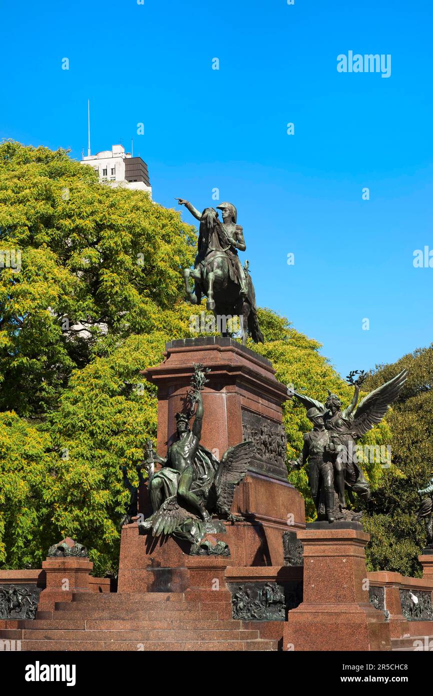 General San Martin Monument, Plaza San Martin, Buenos Aires, Argentina ... General San Martin Monument, Plaza San Martin, Buenos Aires, Argentina ...