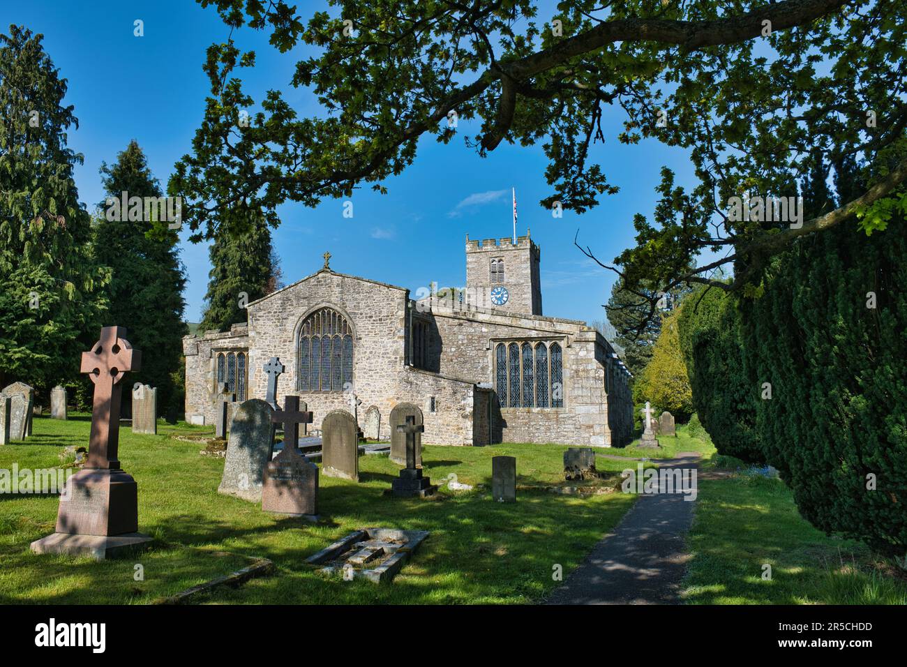 Norman church yorkshire dales hi-res stock photography and images - Alamy