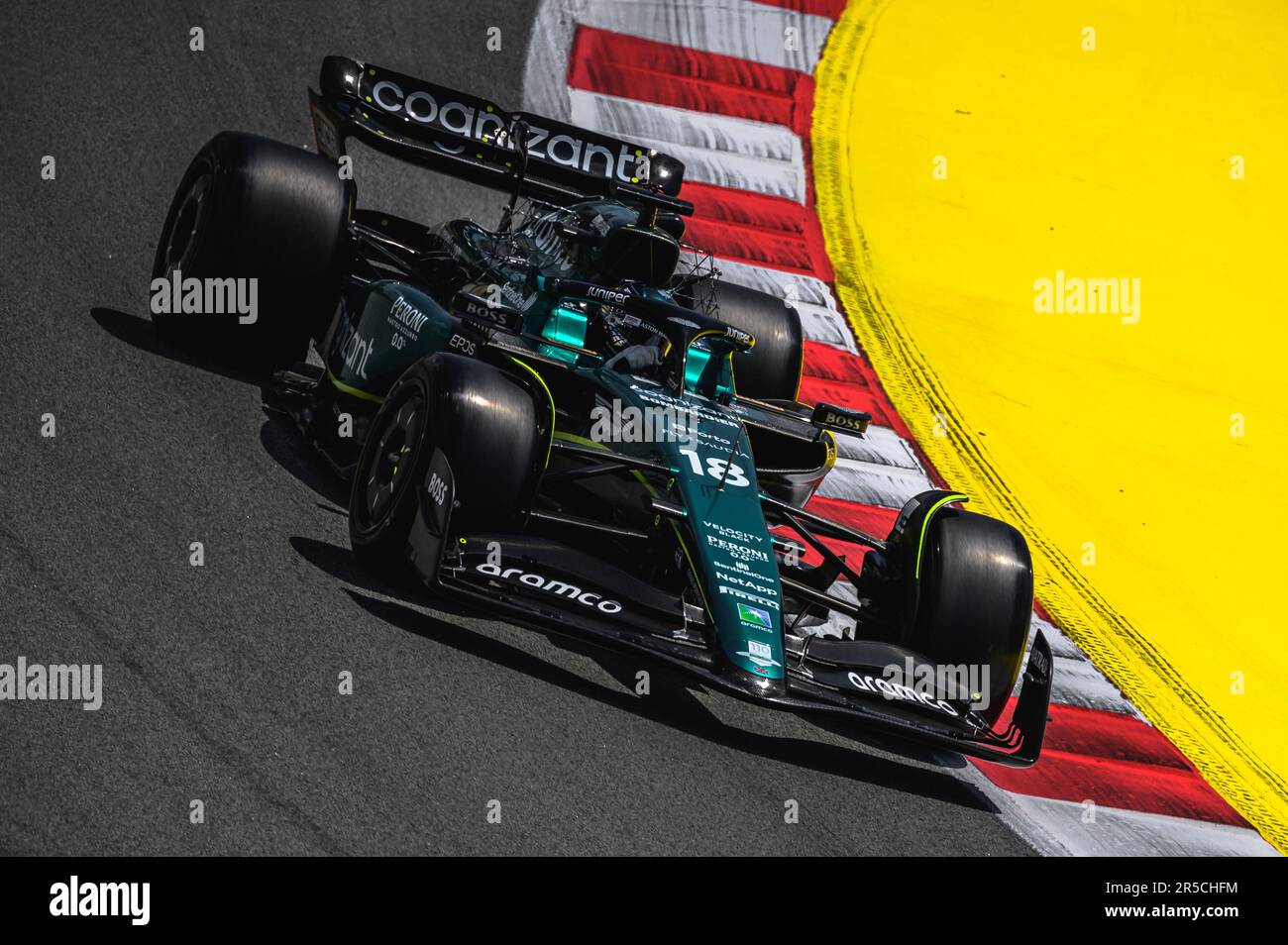 Montmelo, Spain. 2 June, 2023: LANCE STROLL (CAN) from team Aston ...