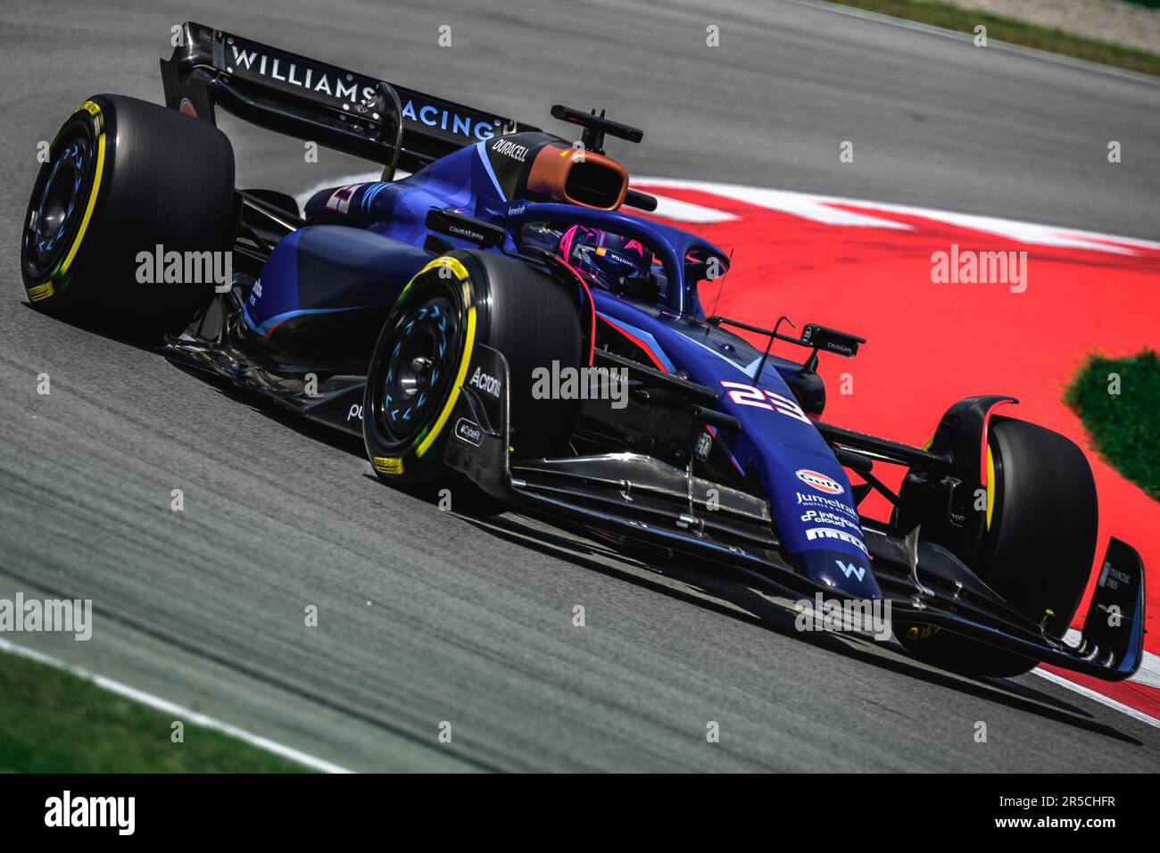 Montmelo, Spain. 2 June, 2023: ALEXANDER ALBON (THA) from team Williams ...