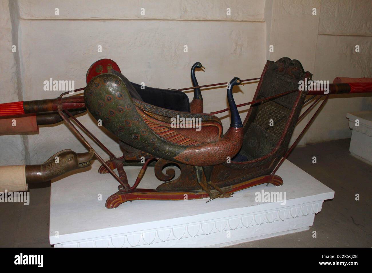 Wooden Elephant Seat, Mehrangarh Fort, Jodhpur, Rajasthan, Hathi Howdah ...