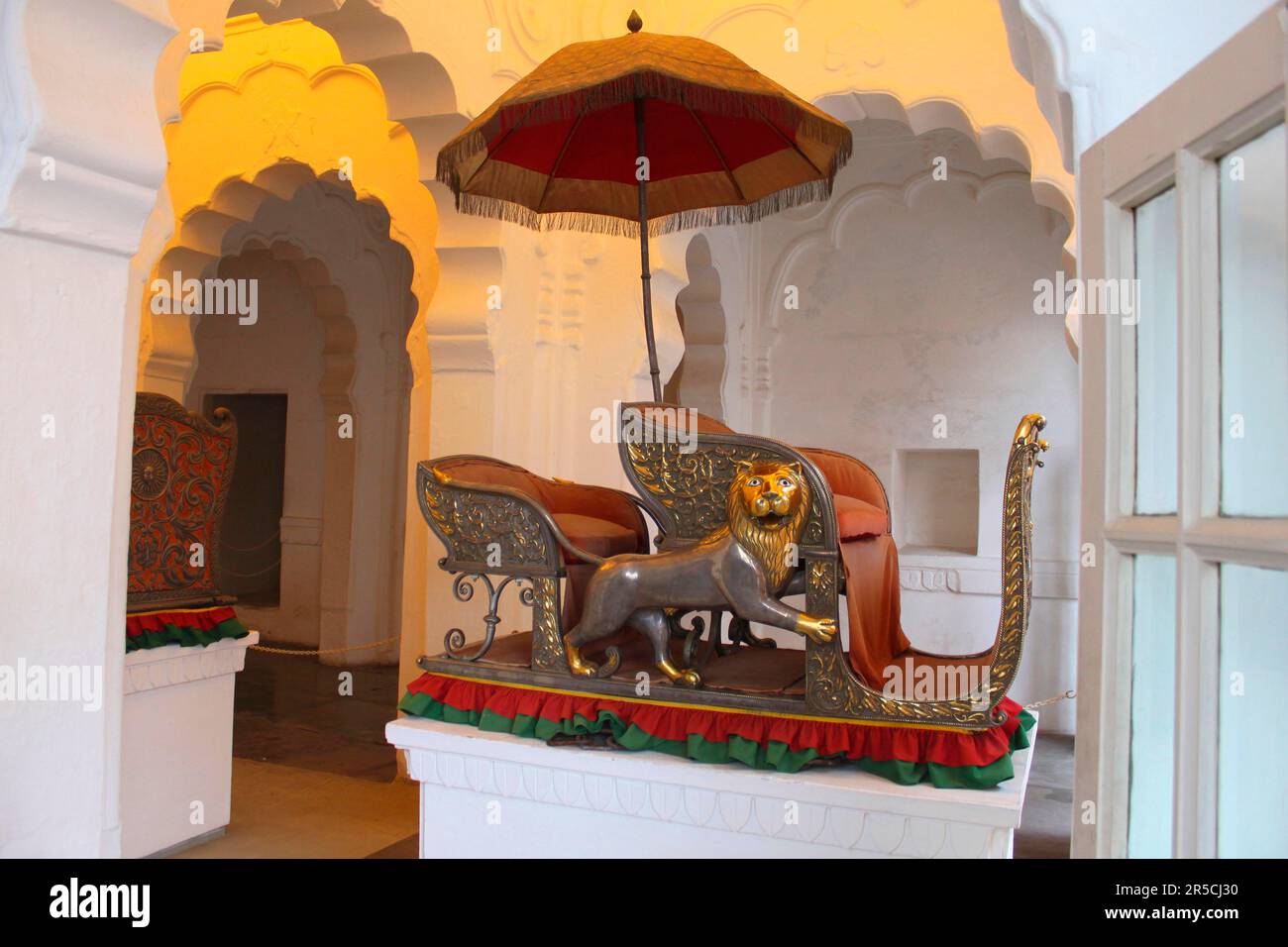 Elephant Seat, Mehrangarh Fort, Jodhpur, Rajasthan, Hathi Howdah, India ...