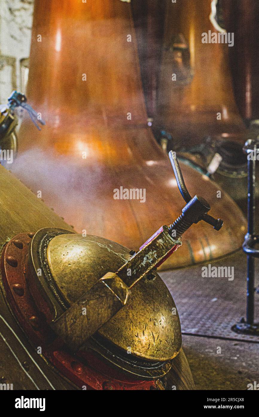 Springbank distillery still house , Campbeltown, Scotland, United ...