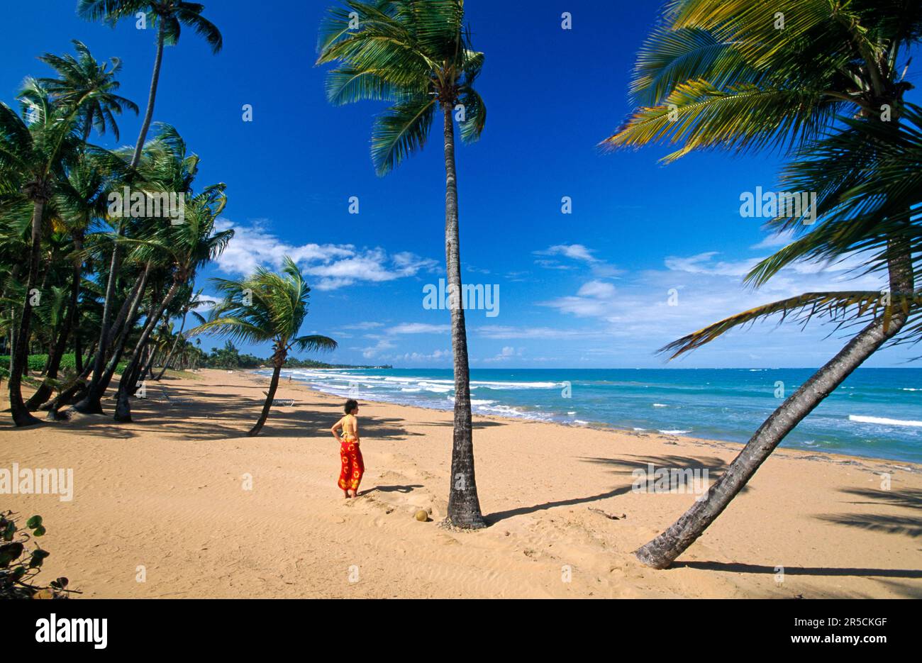 Coco Beach, Rio Grande, Puerto Rico, Caribbean Stock Photo - Alamy