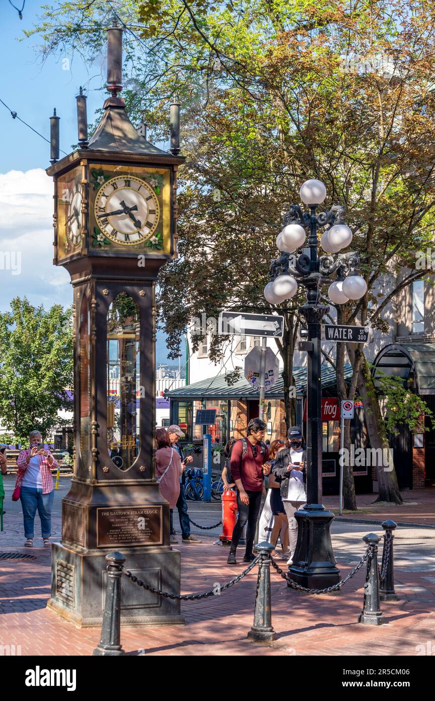 Vancouver, British Columbia - May 26, 2023: Historic steam powered ...