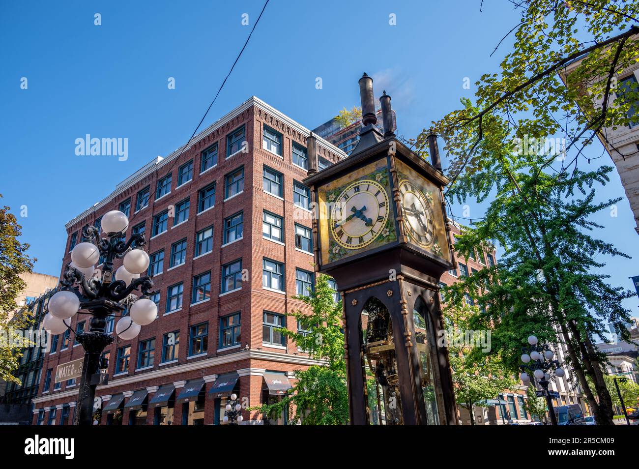 Vancouver, British Columbia - May 26, 2023: Historic steam powered ...