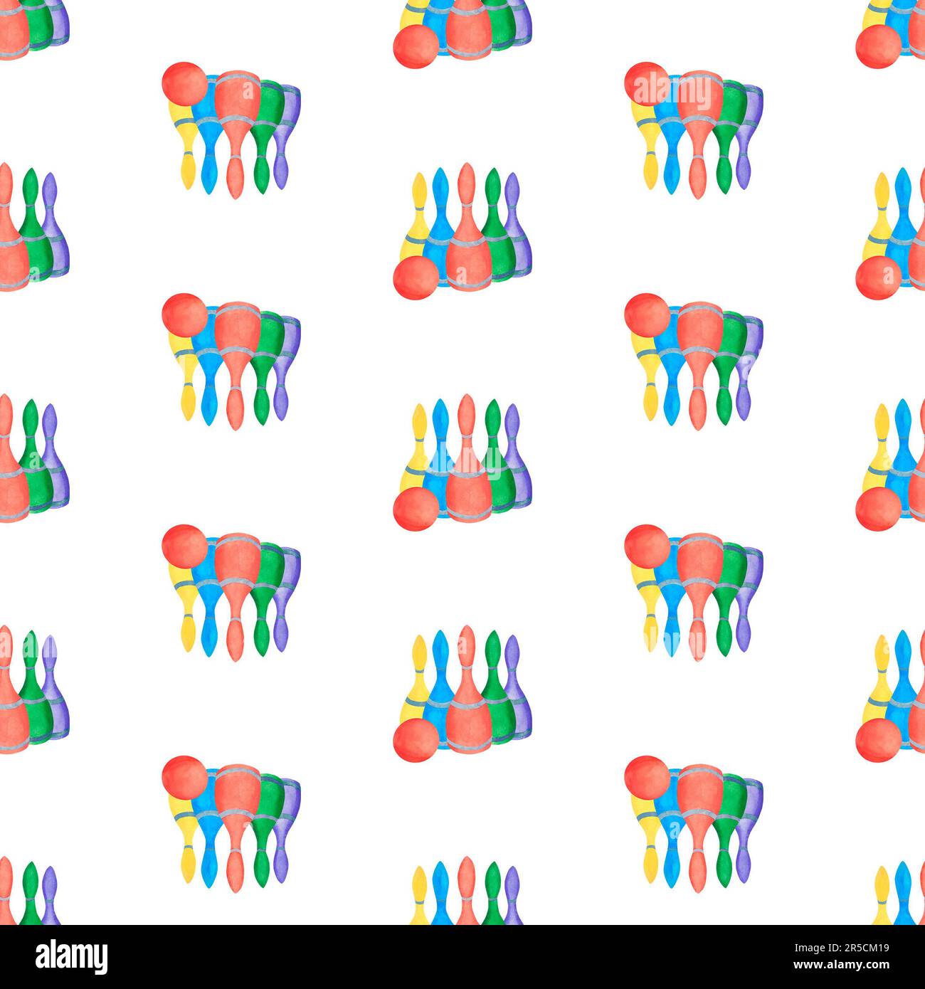 Children's toy. Seamless pattern set of skittles. Illustration for ...