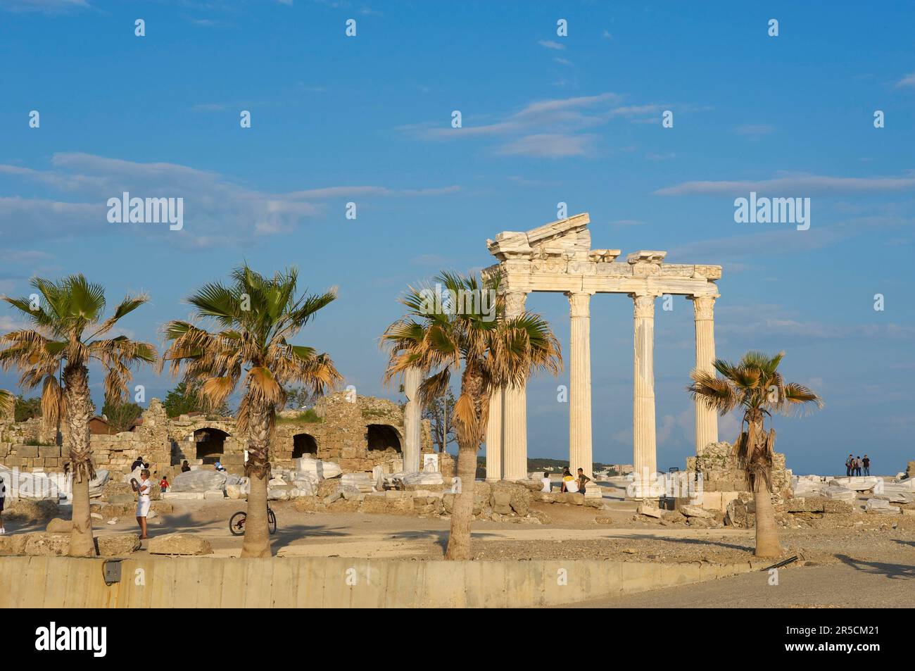 Temple of Apollo in Side, Temple of Apollo, Turkish Riviera, Turkey ...