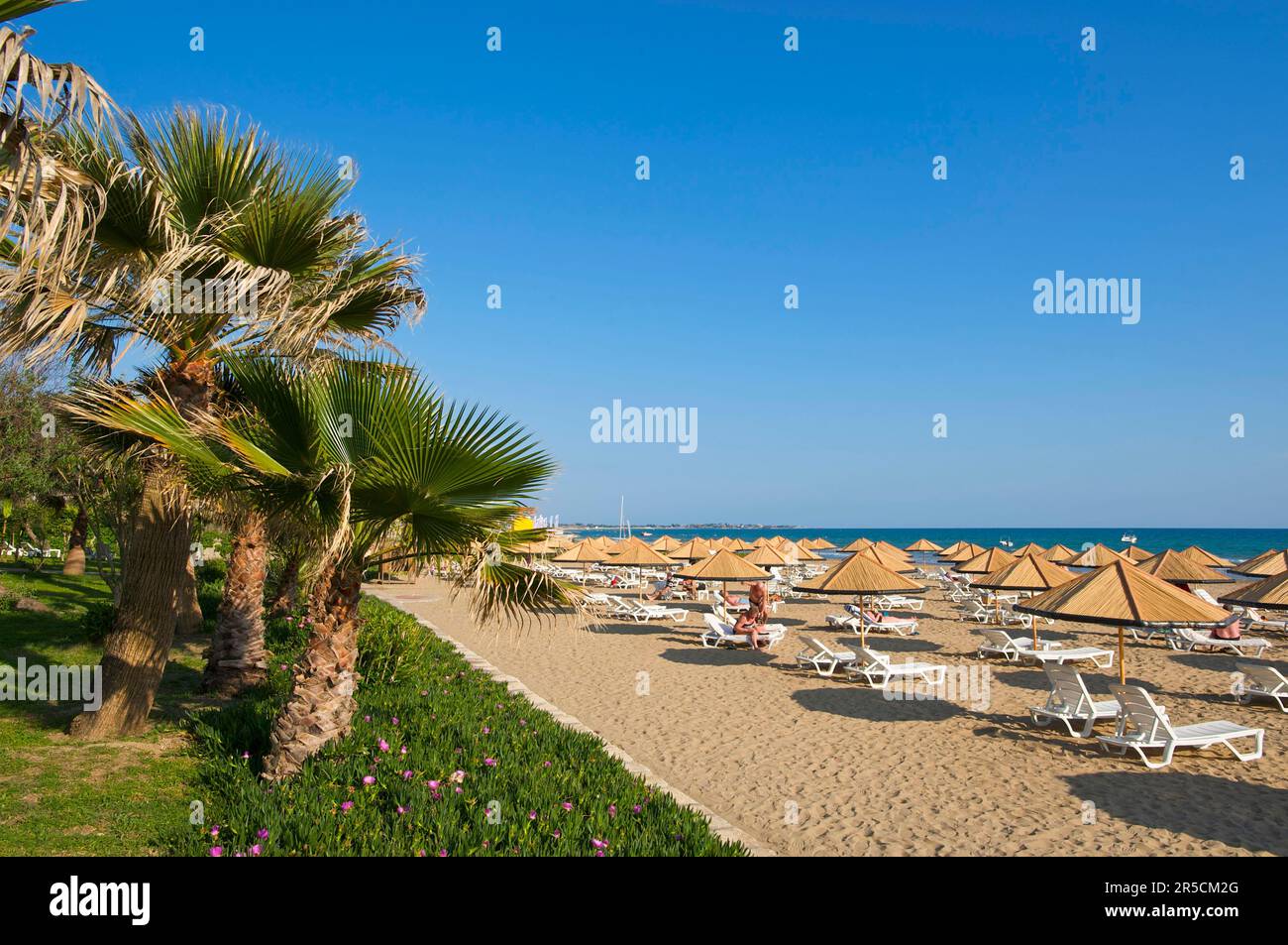 Side Beach, Turkish Riviera, Turkey Stock Photo - Alamy